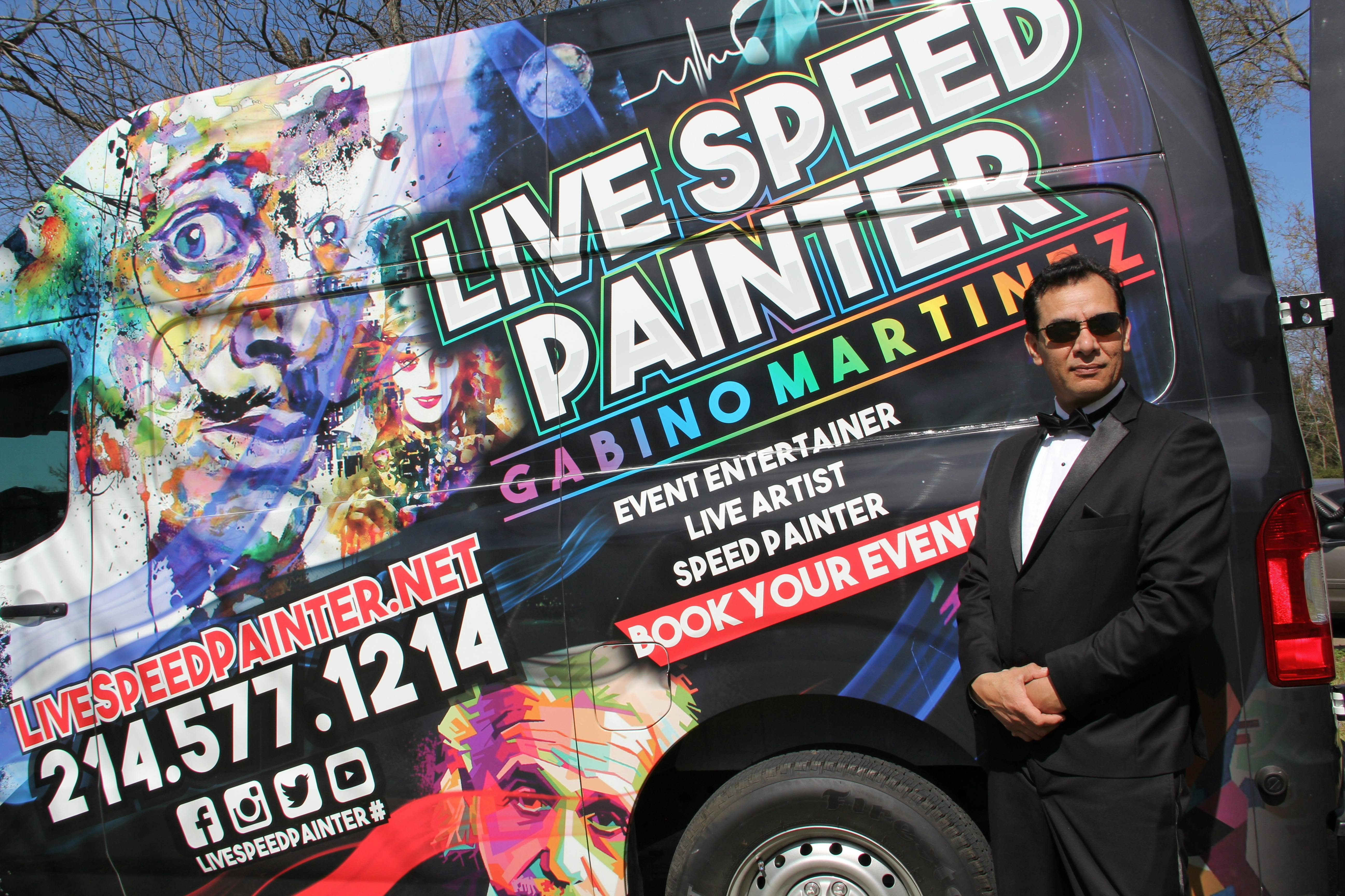 Live Speed Painter | Dallas Entertainment | PartySlate