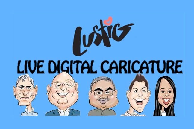 live digital caricatures by Ellen | Chicago Entertainment | PartySlate