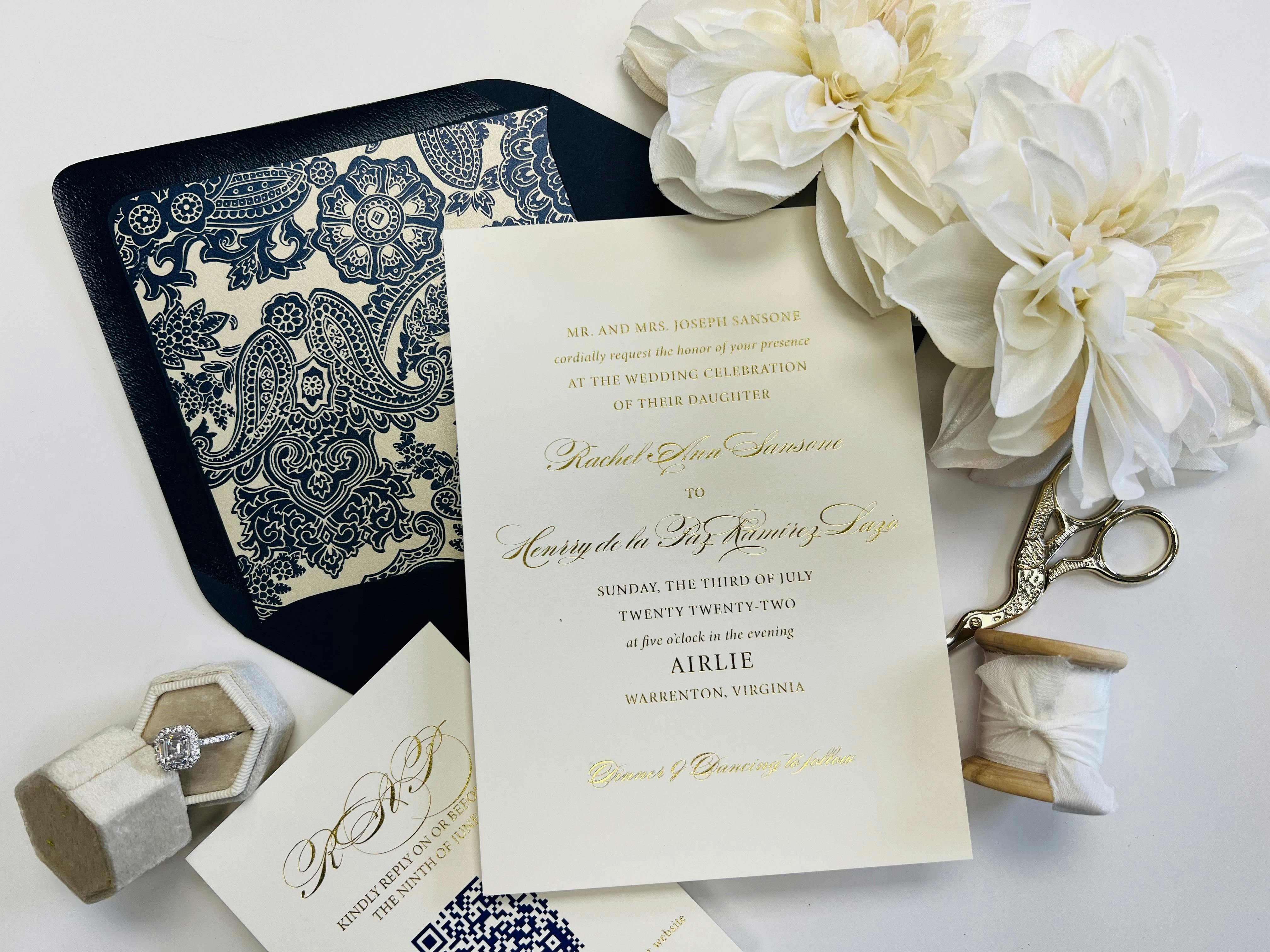 FINGERS IN INK | Arlington Invitations & Print | PartySlate