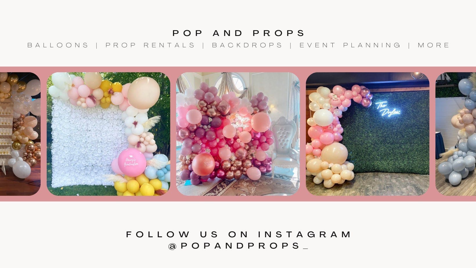 Pop and Props | Chicago Design & Floral | PartySlate