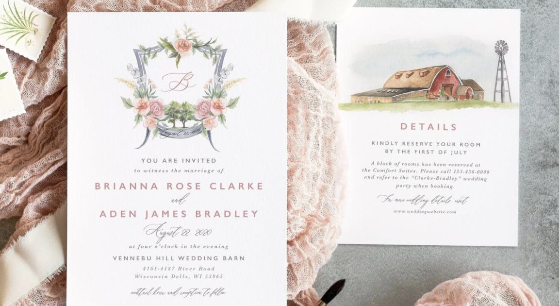 Windswept Design Studio | Wisconsin Dells Invitations & Print | PartySlate