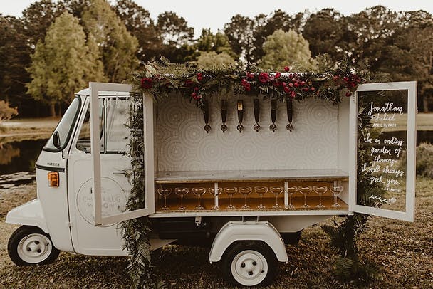 Chug-a-lug Wagon | Charleston Caterer | PartySlate