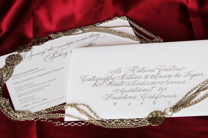 Calligraphy Katrina | Los Angeles Invitations & Print | PartySlate