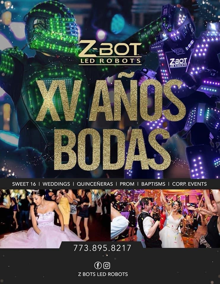 ZBOT LED ROBOTS | Chicago Entertainment | PartySlate