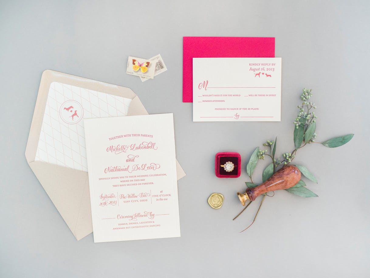 Ruby The Fox | Baltimore Invitations & Print | PartySlate
