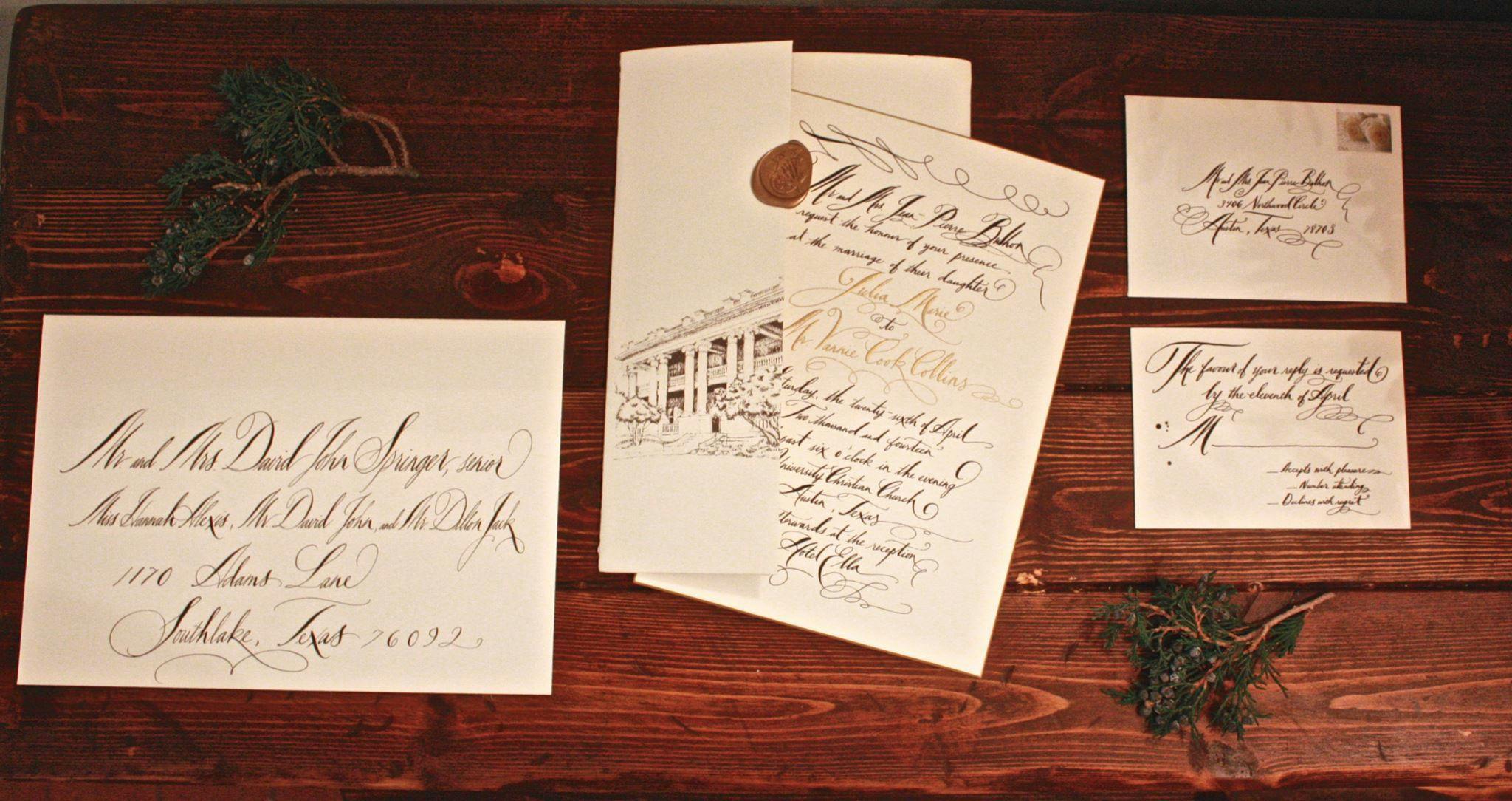 Tara Jones Calligraphy | Dallas Invitations & Print | PartySlate