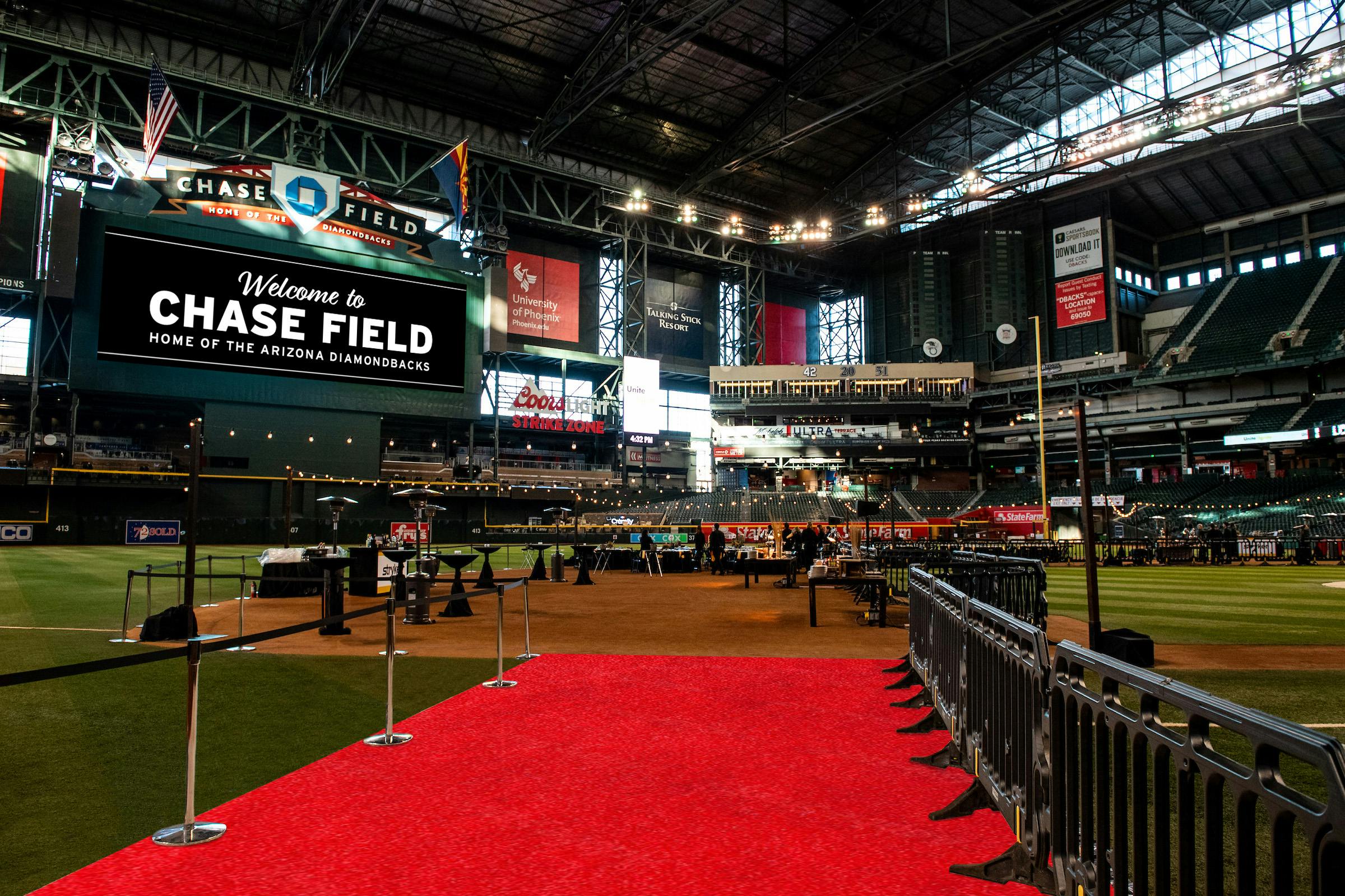 Chase Field | Phoenix Venue | PartySlate