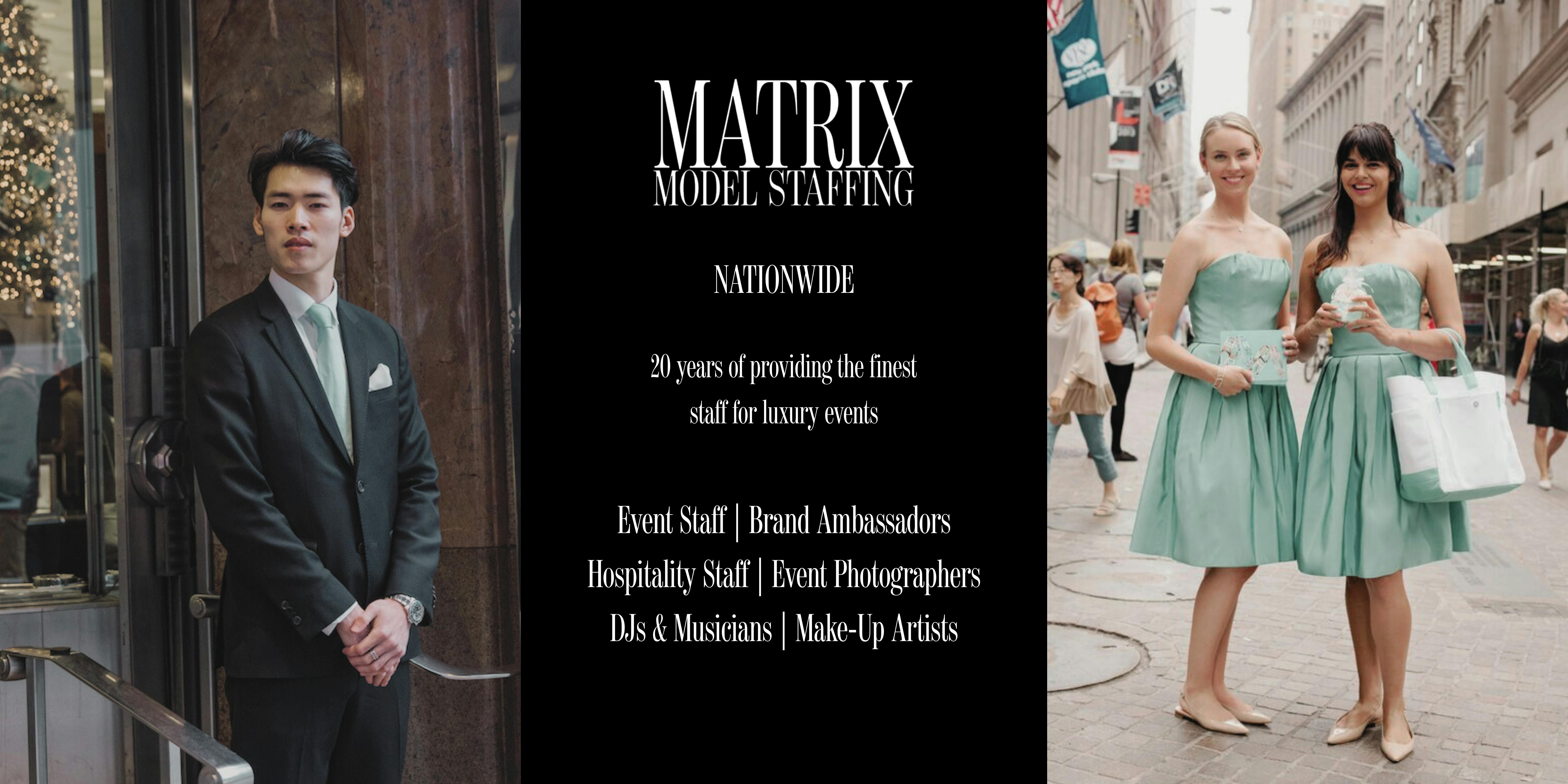 Matrix Model Staffing | New York Staffing | PartySlate