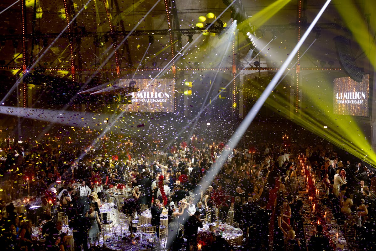 Fundraiser Stage & Backdrop Ideas | PartySlate