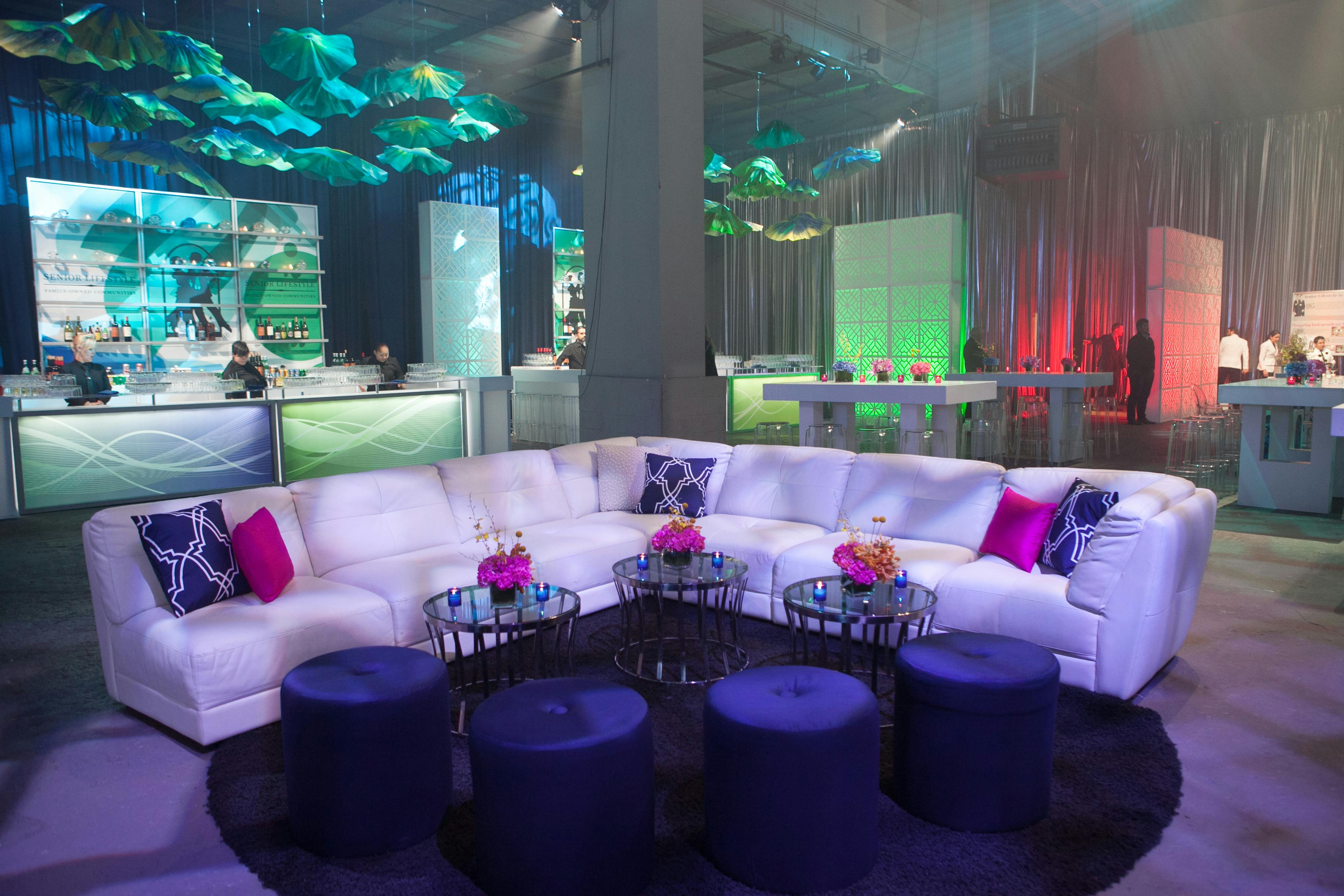 Corporate Event Lounge & Seating Area Ideas | PartySlate