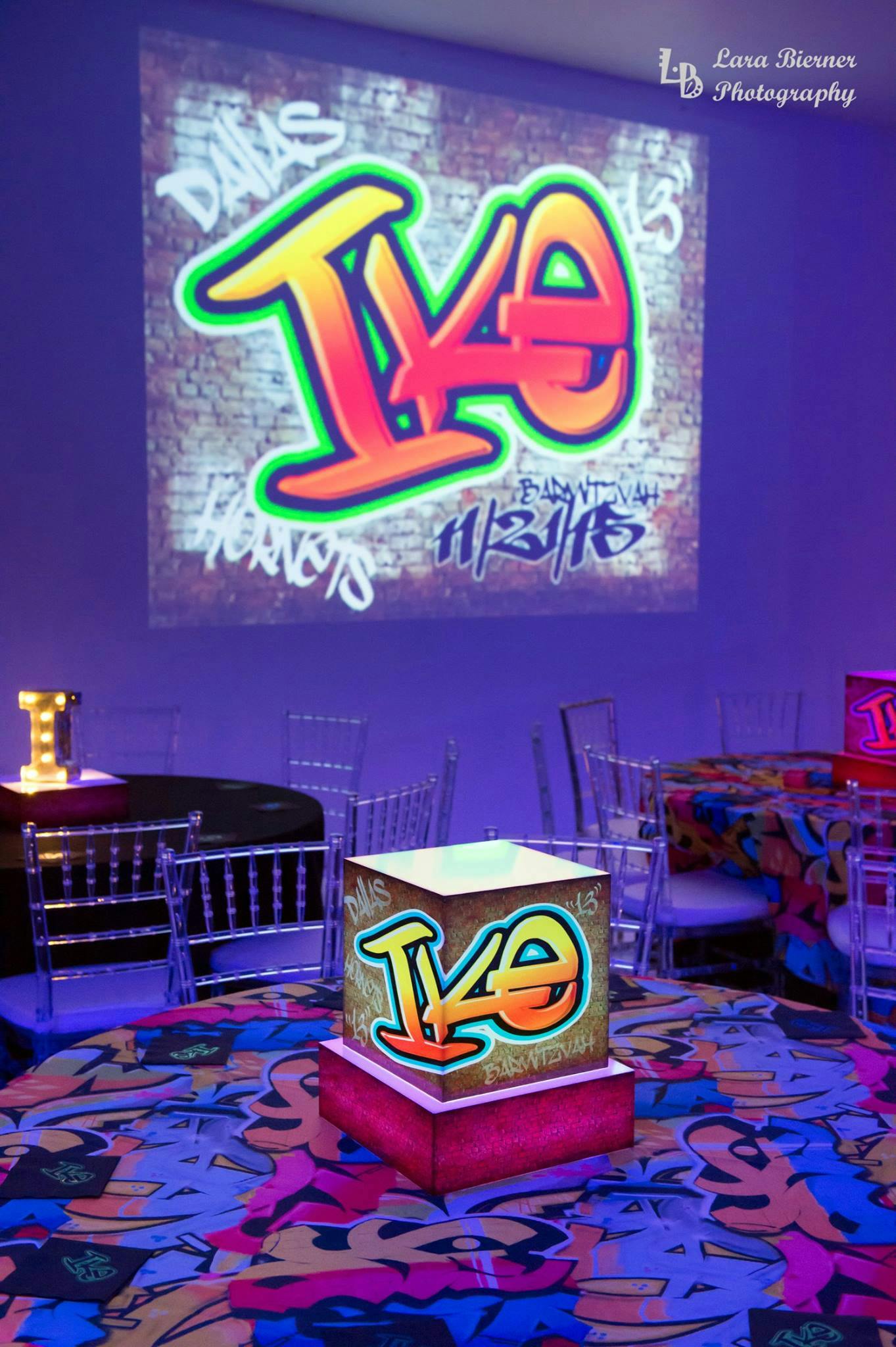 Graffiti Bar Mitzvah | RS Event Productions | PartySlate