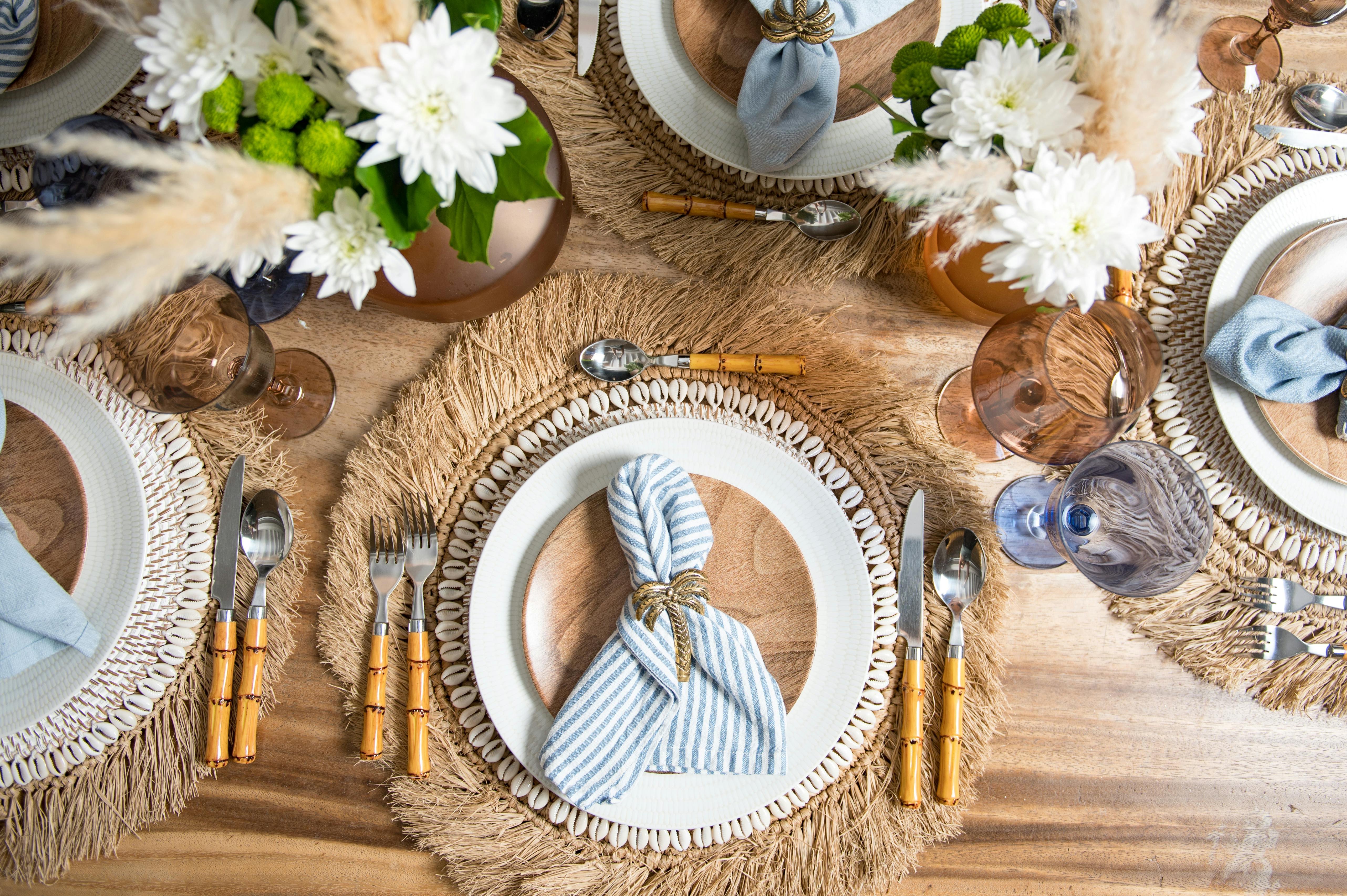 St. Barth Table Art Designs | ART2TABLE ST. BARTH | PartySlate