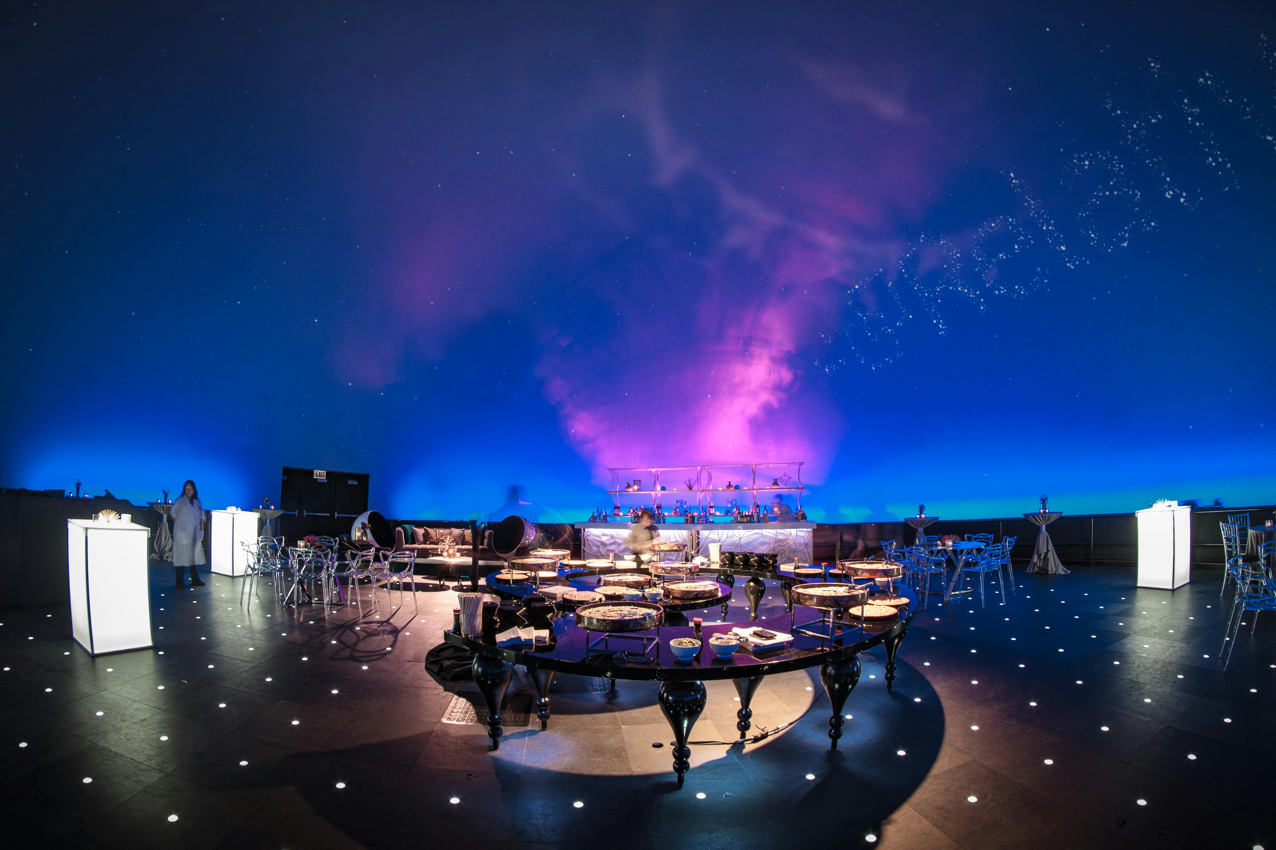Space-themed Corporate Holiday Party | Rachel De Marte Events | PartySlate