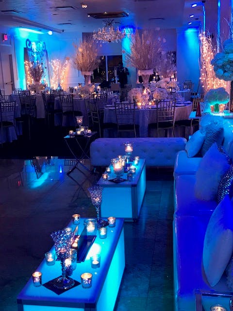 A Winter Wonderland 1st Birthday Celebration at Waterside Events in ...