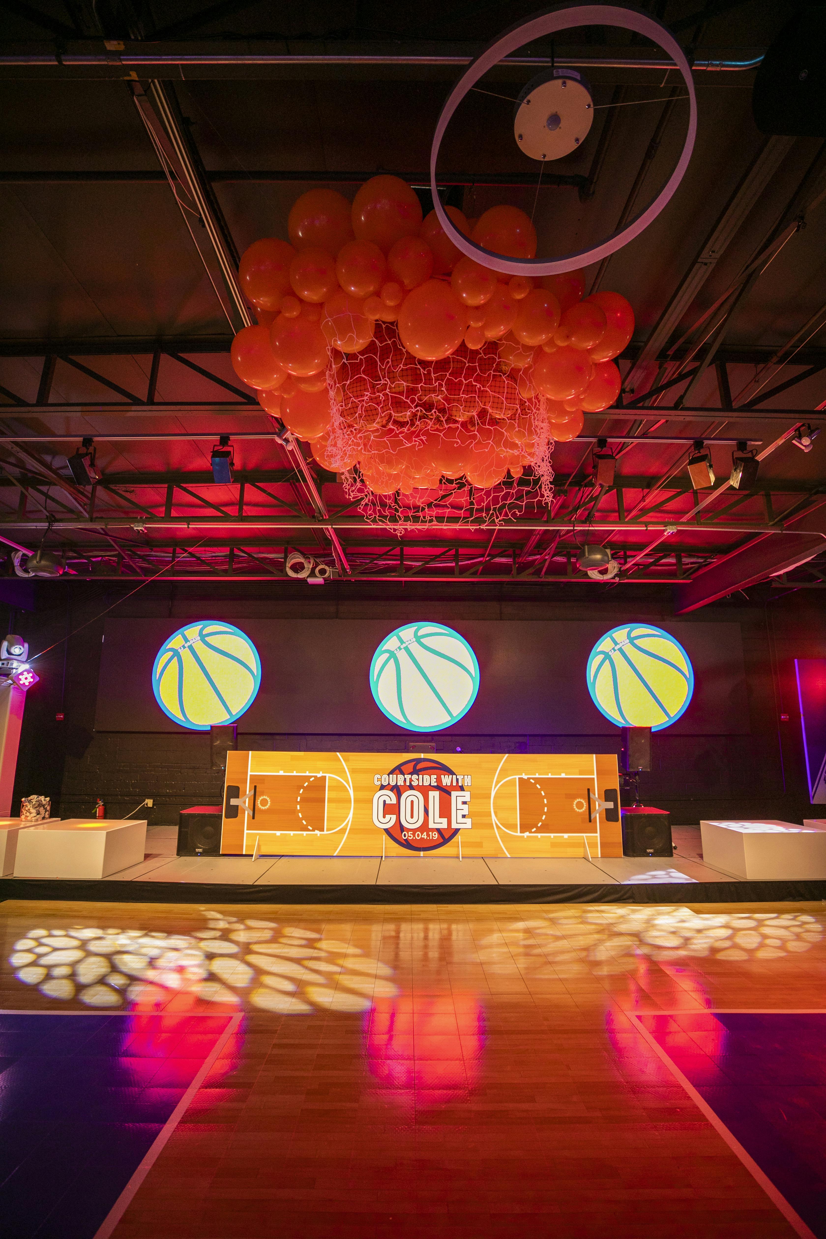 Basketball-Themed Event Inspiration