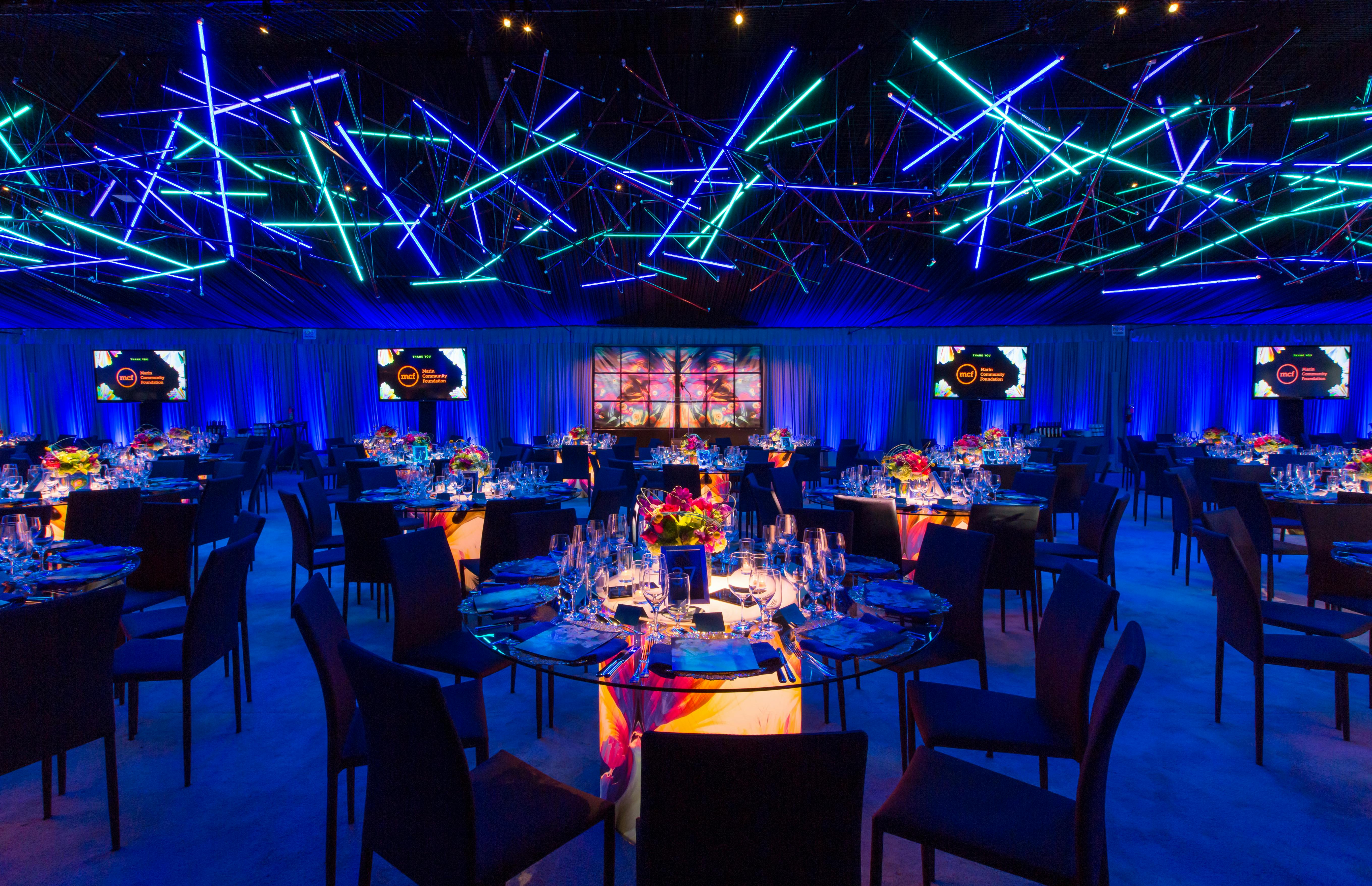 Vibrant and Electric Gala | Blueprint Studios | PartySlate
