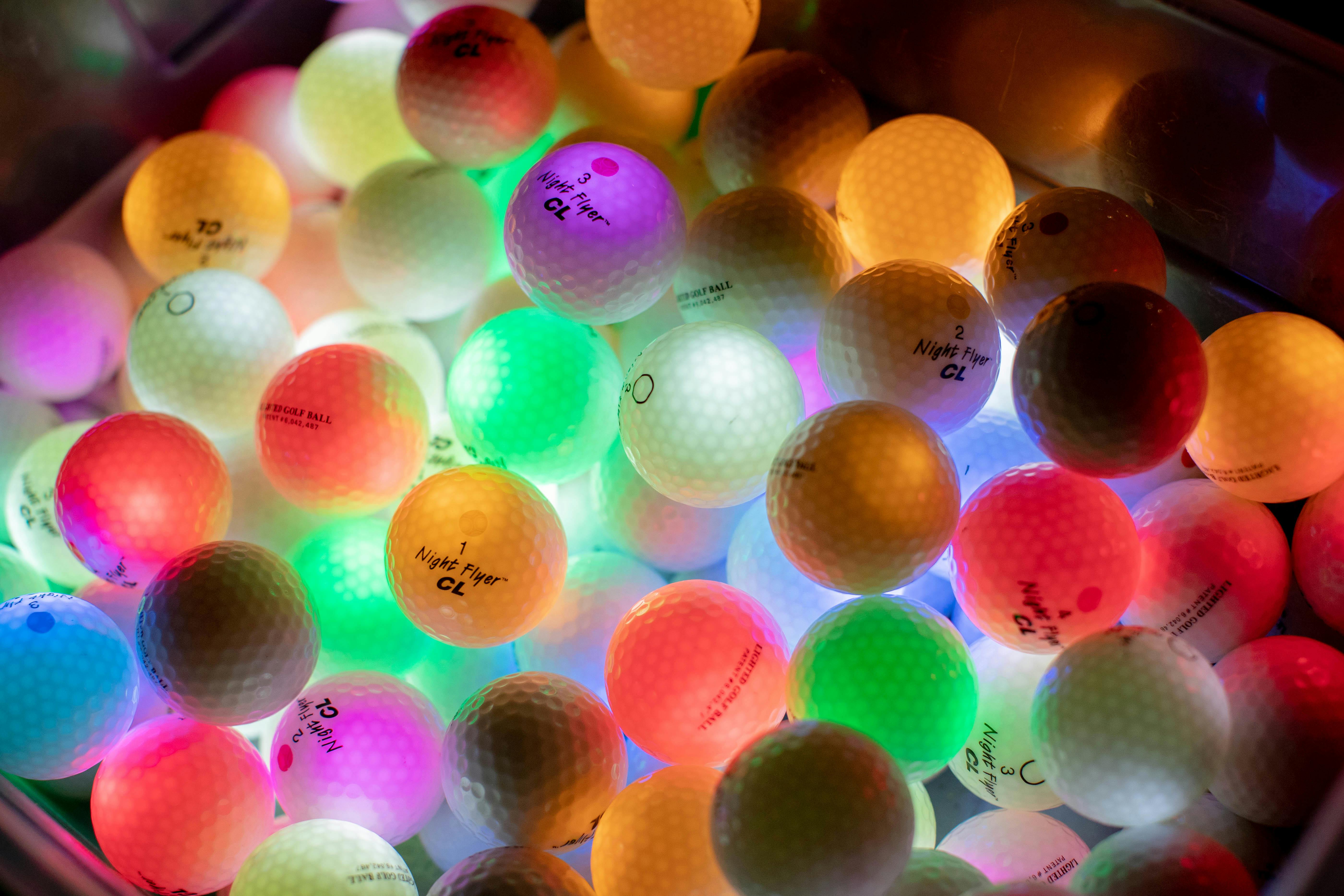 Glow Golf Birthday Celebration in Miami, FL | Creative Touch Party ...