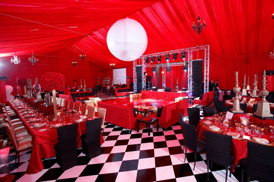 Gorgeous Red Events for Valentine’s Day Inspiration - PartySlate