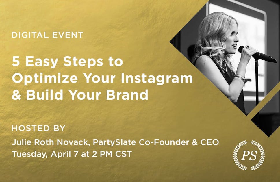 Digital Event: 5 Steps to Optimize Your Instagram & Build Your Brand ...